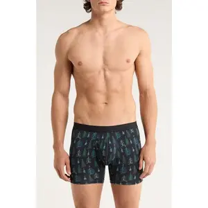 MEUNDIES Stretch Boxer Briefs Festive Forest