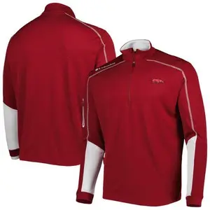 Columbia Arkansas Razorbacks Shotgun 2.0 Omni-wick Quarter-zip Jacket - Cardinal