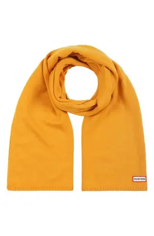 Hunter Play Essential Recycled Polyester Blend Scarf Nomad Orange