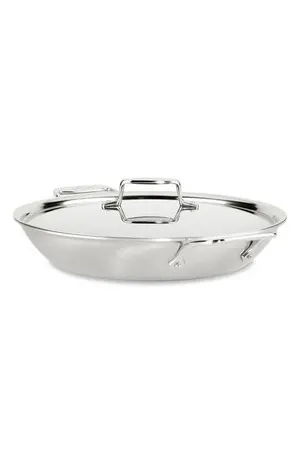 ALL-CLAD D5 Stainless Brushed 5-ply Bonded 4.5-quart Universal Pan With Lid