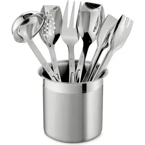 ALL-CLAD Cook & Serve 6-piece Kitchen Tool Set - Silver