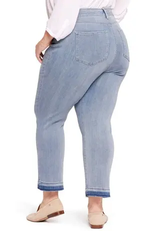 NYDJ Marilyn High-waist Straight-leg Ankle Jeans