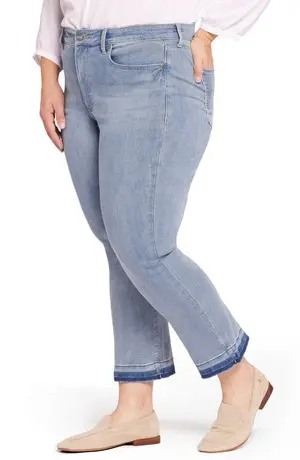 NYDJ Marilyn High-waist Straight-leg Ankle Jeans
