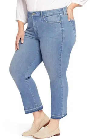 NYDJ Marilyn High-waist Straight-leg Ankle Jeans - Lovesick