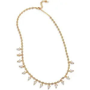 SAVVY CIE JEWELS Frontal Necklace - Yellow