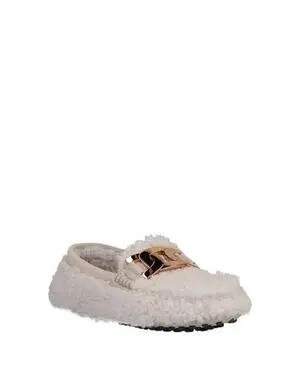 TOD'S Loafers In Shearling - Grey