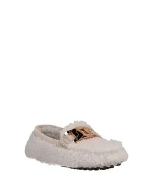 TOD'S Loafers In Shearling - Grey