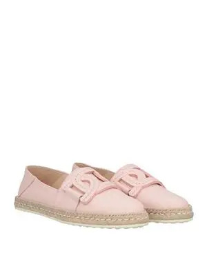 TOD'S Leather Espadrilles - Pink