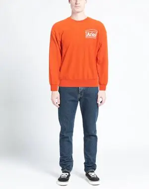 Aries Cotton Sweatshirt - Orange