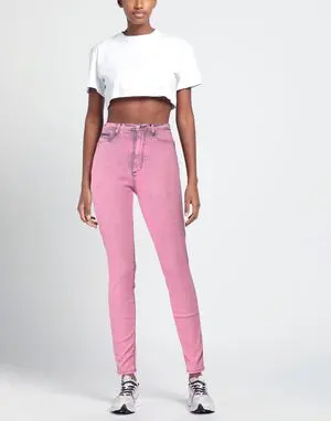 Philipp Plein Skinny High-waisted Jeans - Pink