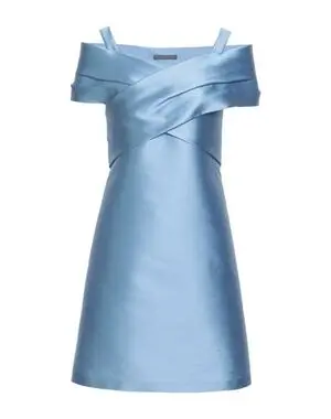 Light Blue Silk Dresses 