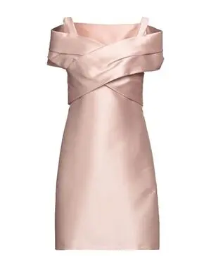 Alberta Ferretti Midi Dress Light Size Silk