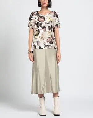 TRUSSARDI Floral-print Satin Top