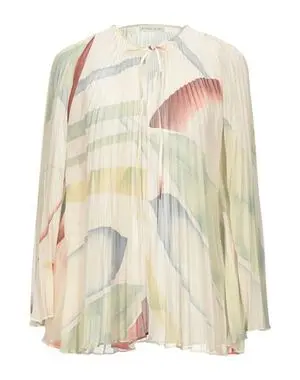 Etro Floral Print Crepe Top - White