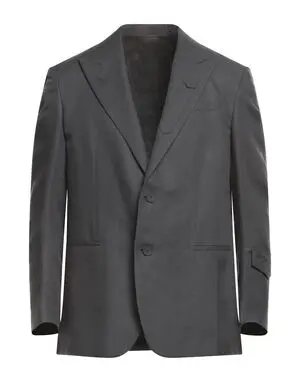 Fendi Blazer Size Linen, Lyocell, Cotton - Lead