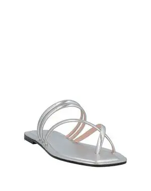 POLLINI Thong Sandals - Silver