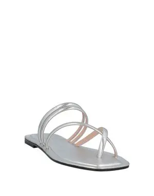 POLLINI Thong Sandals - Silver