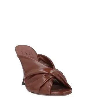 L' AUTRE CHOSE Leather Sandals - Brown
