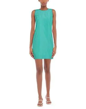 UP TO BE Mini Trapeze Dress - Green