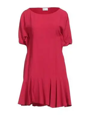 Red Valentino Off The Shoulder Day Dresses