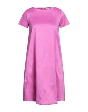 Rossopuro Mini Trapeze Dress - Purple