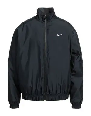 Nike NIKE Polyester Bomber Jacket Black