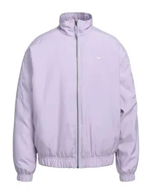 Nike NIKE Polyester Bomber Jacket Lilac
