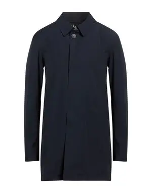 Herno Overcoat & Trench Coat - Navy Blue