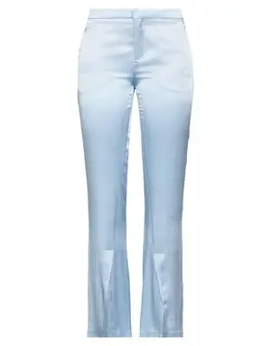 SEMICOUTURE Flared Trousers - Sky Blue