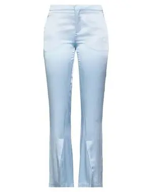 SEMICOUTURE Flared Trousers - Sky Blue