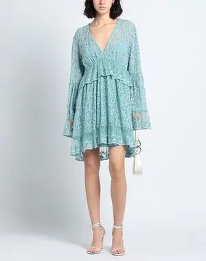 Pinko Mini Dress In Cotton And Viscose