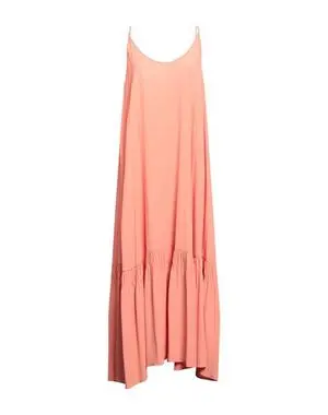 SEMICOUTURE Maxi Dress - Salmon Pink