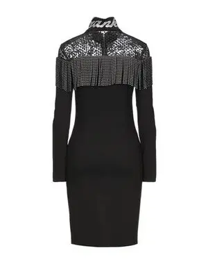 FRANKIE MORELLO Mini Dress With Lace And Crystals