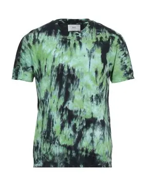 AMI Paris T-shirt Size Cotton, Elastane - Light Green