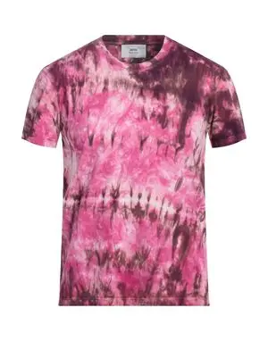 AMI Paris T-shirt Size Cotton, Elastane - Pink