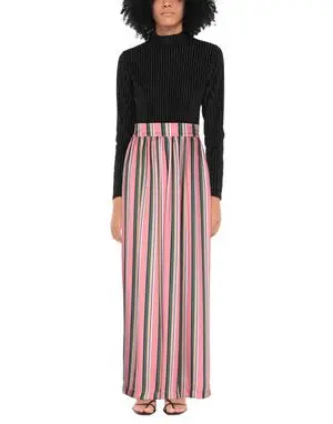 MARC ELLIS Striped Wide-leg Pants