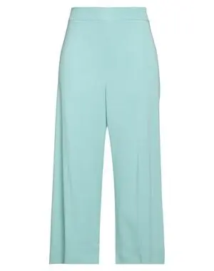 CLIPS Wide Leg High Waisted Trousers - Blue