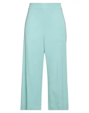 CLIPS Wide Leg High Waisted Trousers - Blue
