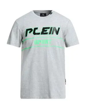 PLEIN SPORT T-shirt Size Cotton, Elastane - Grey