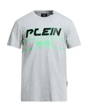 PLEIN SPORT T-shirt Size Cotton, Elastane - Grey