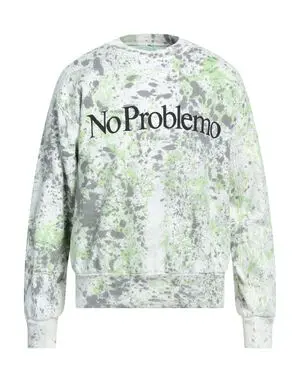 Aries Printed Crewneck Sweatshirt - Green