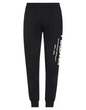 Alexander McQueen Pants Size Cotton - Black