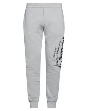 Alexander McQueen Pants Size Cotton - Grey