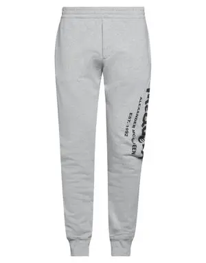 Alexander McQueen Pants Size Cotton - Grey