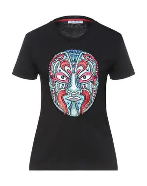 CUSTO BARCELONA Printed T-shirt - Black