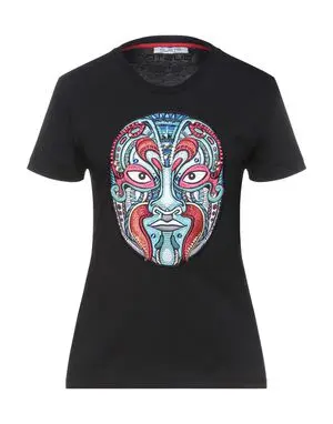 CUSTO BARCELONA Printed T-shirt - Black