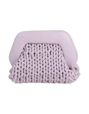 THEMOIRE THEMOIRÈ Textile Fiber Clutch Lilac