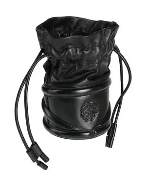 Alexander McQueen Leather Bucket Bag - Black