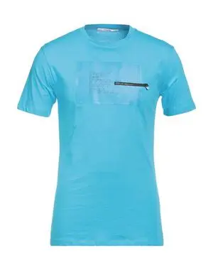 TAKESHY KUROSAWA Man T-shirt White Size Xl Cotton Blue