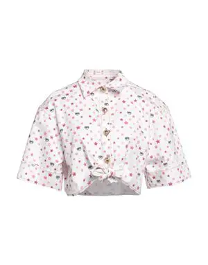 CHIARA FERRAGNI Logo Print Shirt - White